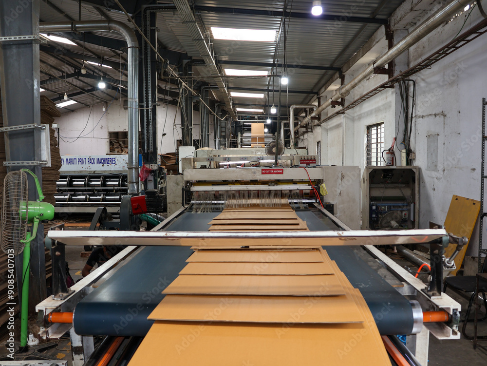 Bangalore, India 1st August 2024: Modern factory for the production of ...