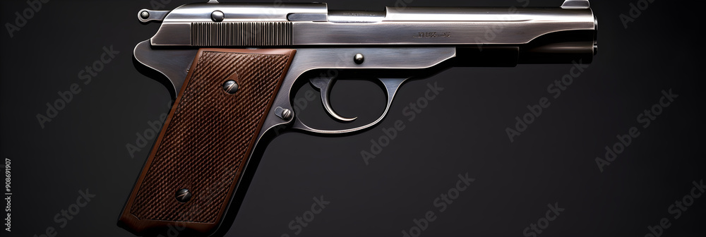 Historic FN Model 1900 Semi-Automatic Pistol: A Depiction of Classic ...