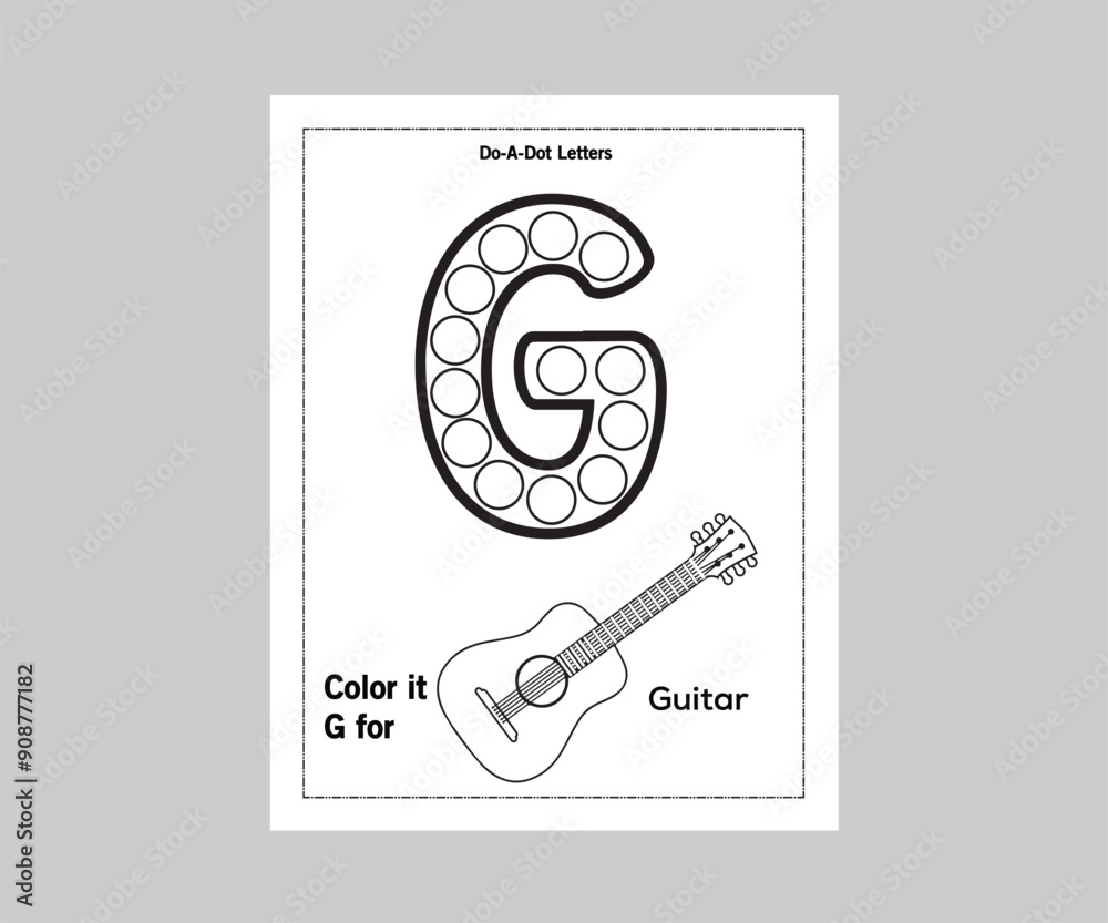 Alphabet Letter G | Alphabet Letter Tracing | Alphabet Letter Dot-To ...