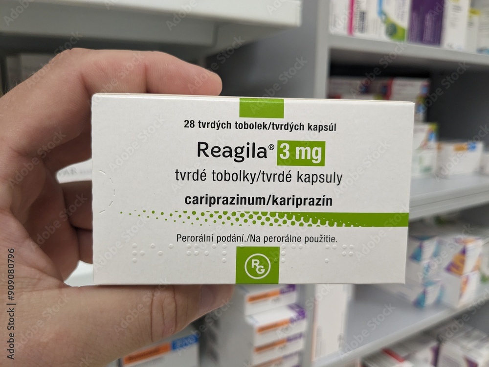 Prague, Czech Republic - July 13, 2024: REAGLIA capsules with ...