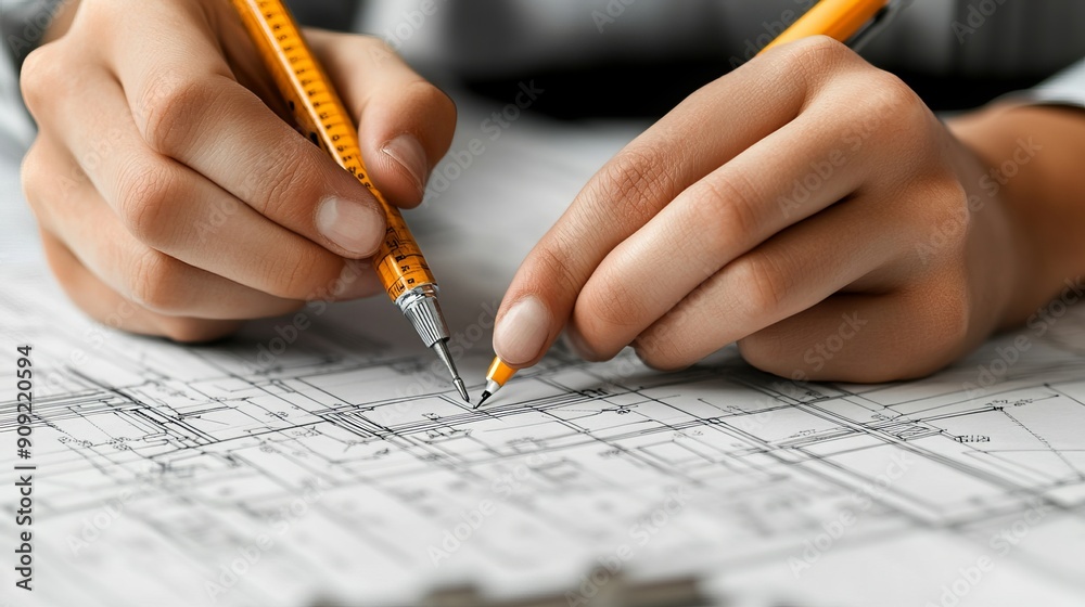 Architects create drawings for construction projects. They use ...