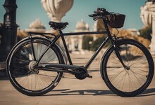 Woman French Bicycle Poster Free Stock Photo - Public Domain Pictures