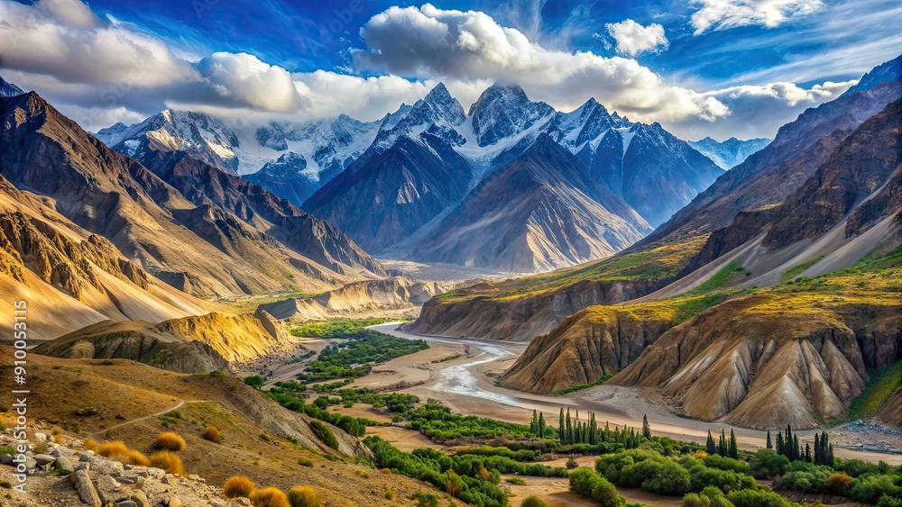Thalay La Trek offering breathtaking views of the Gilgit-Baltistan ...
