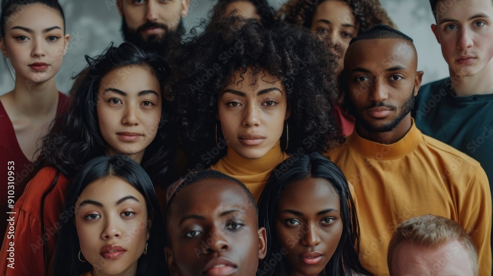 Group of people with diverse nationalities It represents unity and ...