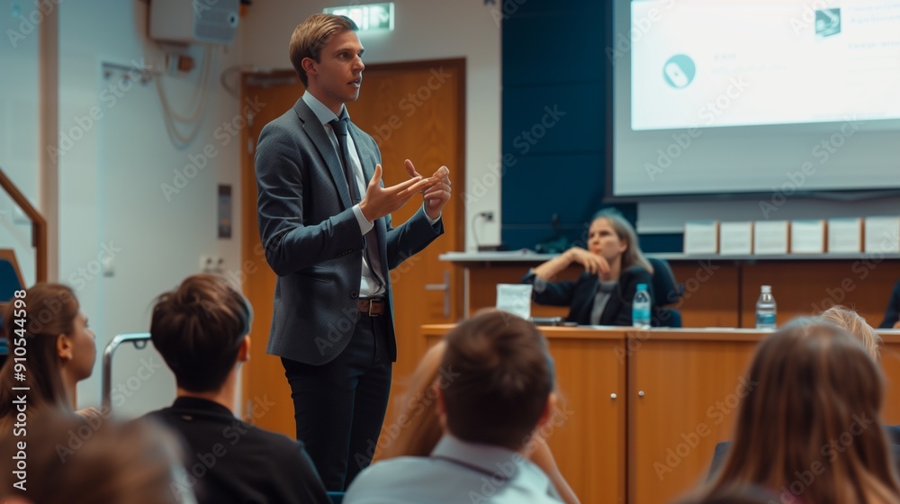 seminar business meeting doctor conference audience presentation ...