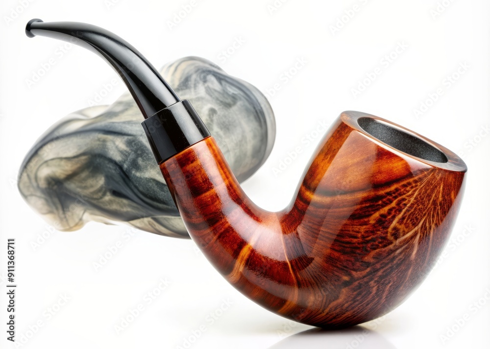 Smoking pipe on transparent background png Stock Photo | Adobe Stock