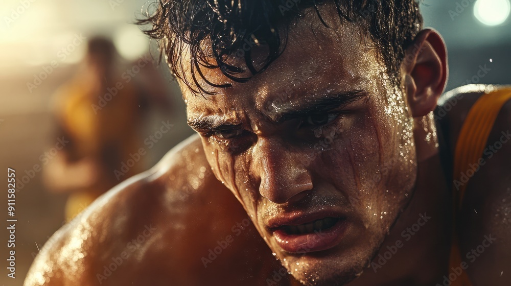 A photojournalist captures the tears of a defeated athlete, their body ...