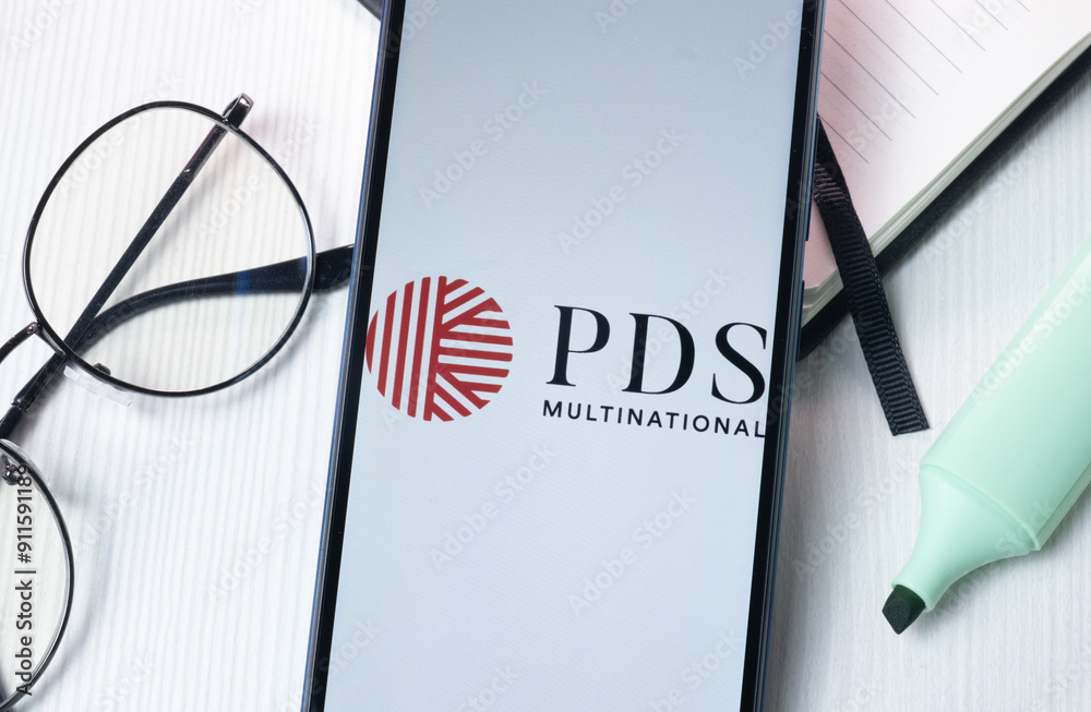 New York, USA - 1 August 2024: PDS Multinational Logo on Phone Screen ...
