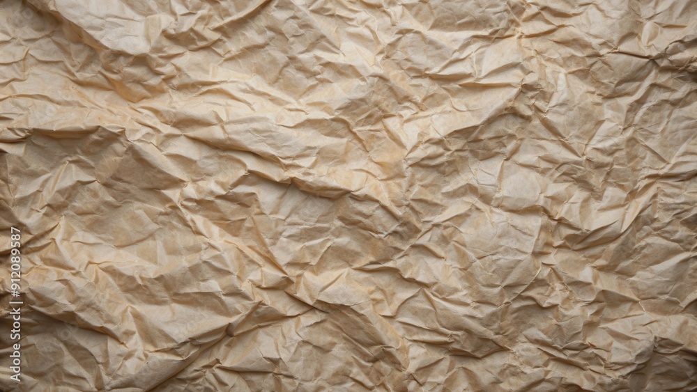 Wrinkled and crumpled big sheet of paper texture background , paper ...