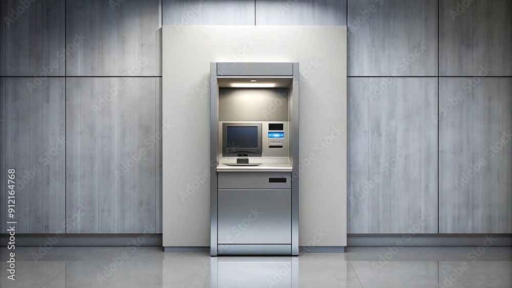 Bank Cash ATM Machine in a modern setting, atm, bank, cash, money ...