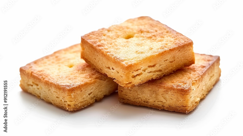 Delicious Crispy Biscuits for Your Next Snack - Three golden brown ...
