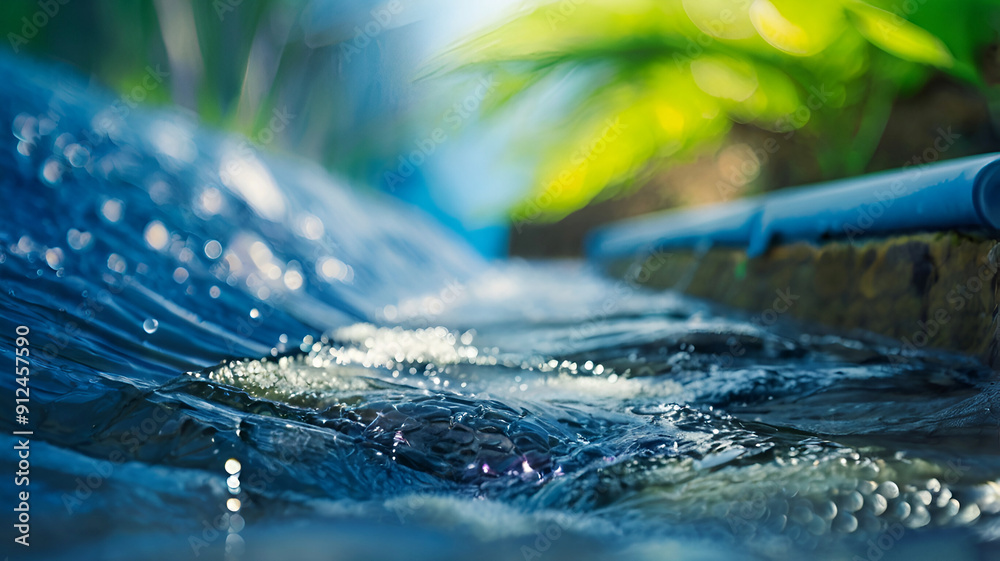 Water harvesting landscape to catch store and re-use storm water, rain ...