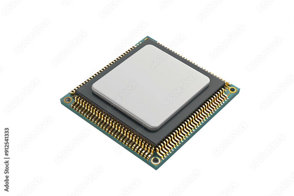 High-Performance CPU Component for System Architecture Isolated on ...