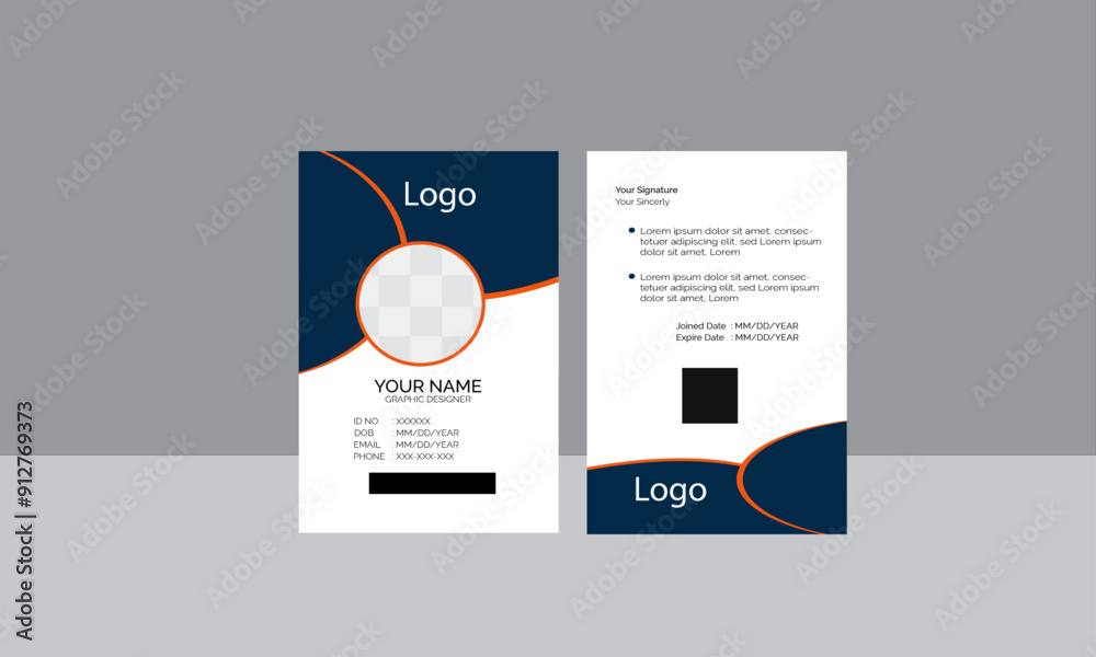 School ID Card Designs, Employee ID Card Ideas, Student ID Card ...