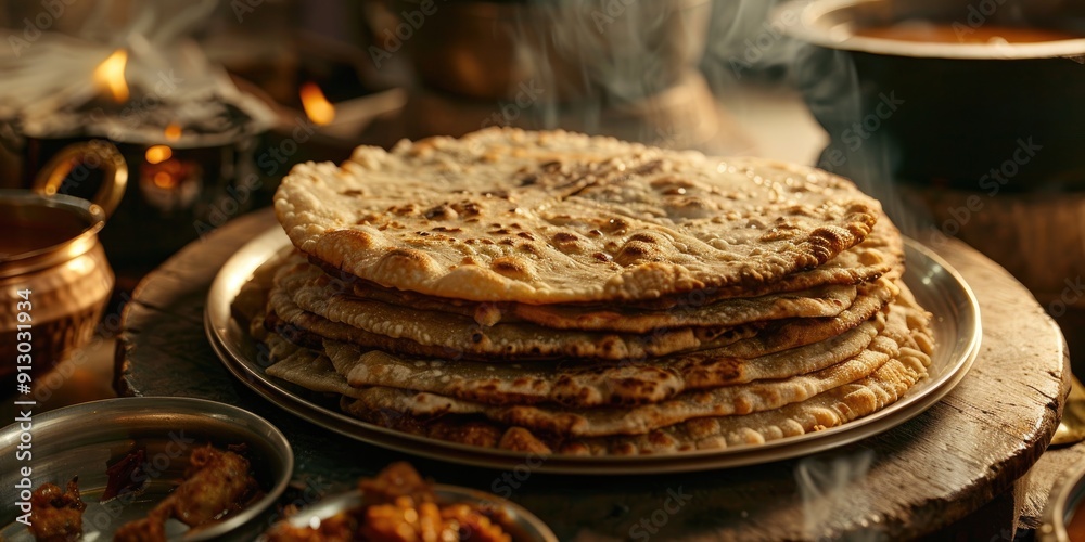 Layered flatbread made from maida or whole wheat flour Delicious Kerala ...