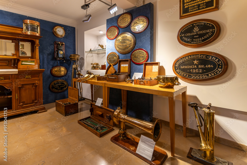 Bornova, Turkey - August 06, 2024 : Arkas Maritime History Center view ...