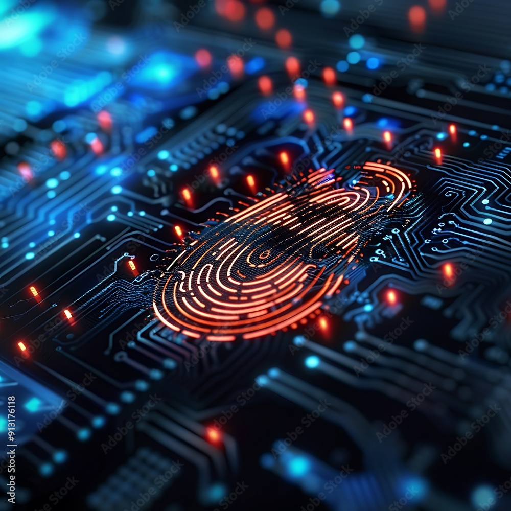 Fingerprint Scanner Enhancing Transaction Security and Cybersecurity Fingerprint scanning ...