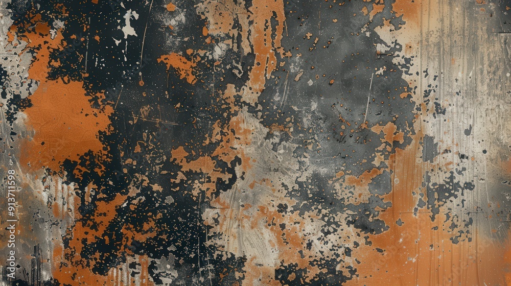 Create a memorable design with grunge textures that stand out with ...