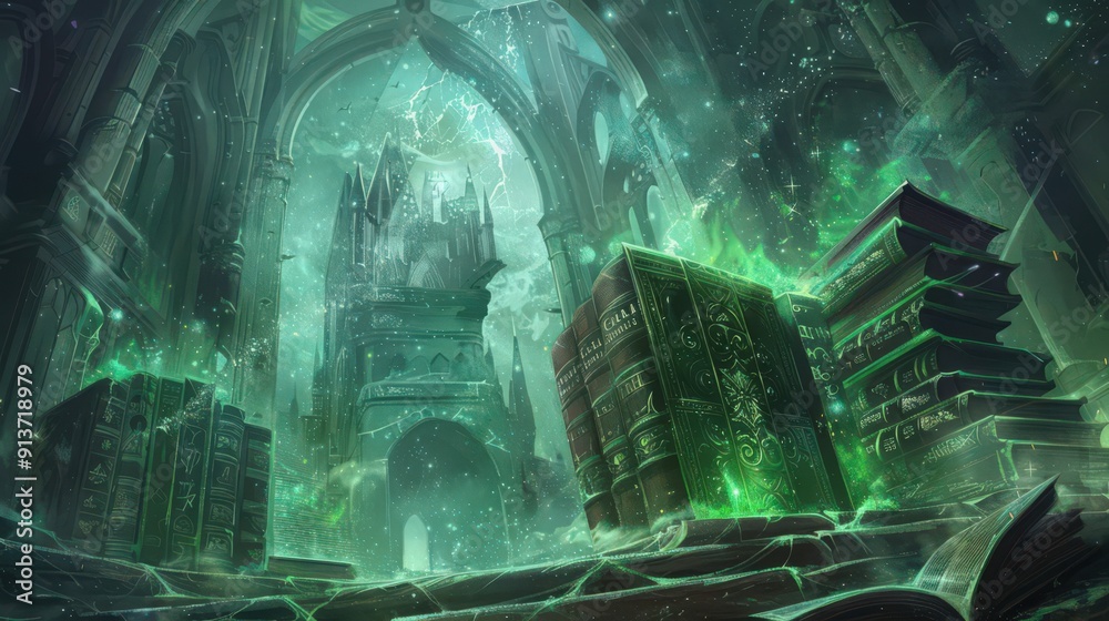 Discover fantasy illustrations of arcane rituals and mysterious sorcery ...