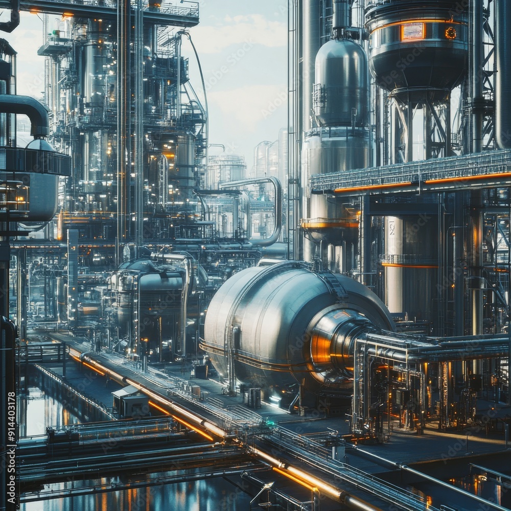 Futuristic Hydrogen Power Plant Integrated into Smart City ...