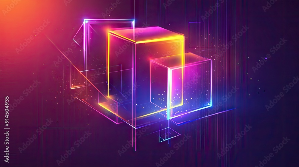 Geometric shapes like a cube, rectangular cuboid, and pyramid prism in ...