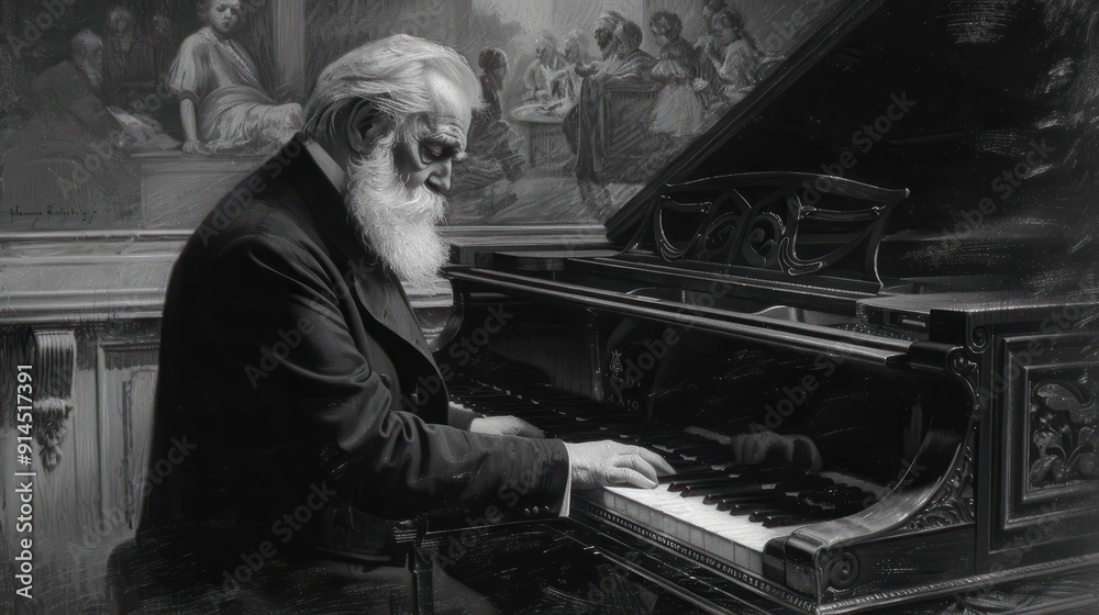 Johannes Brahms (1833-1897) was a German composer, pianist and ...