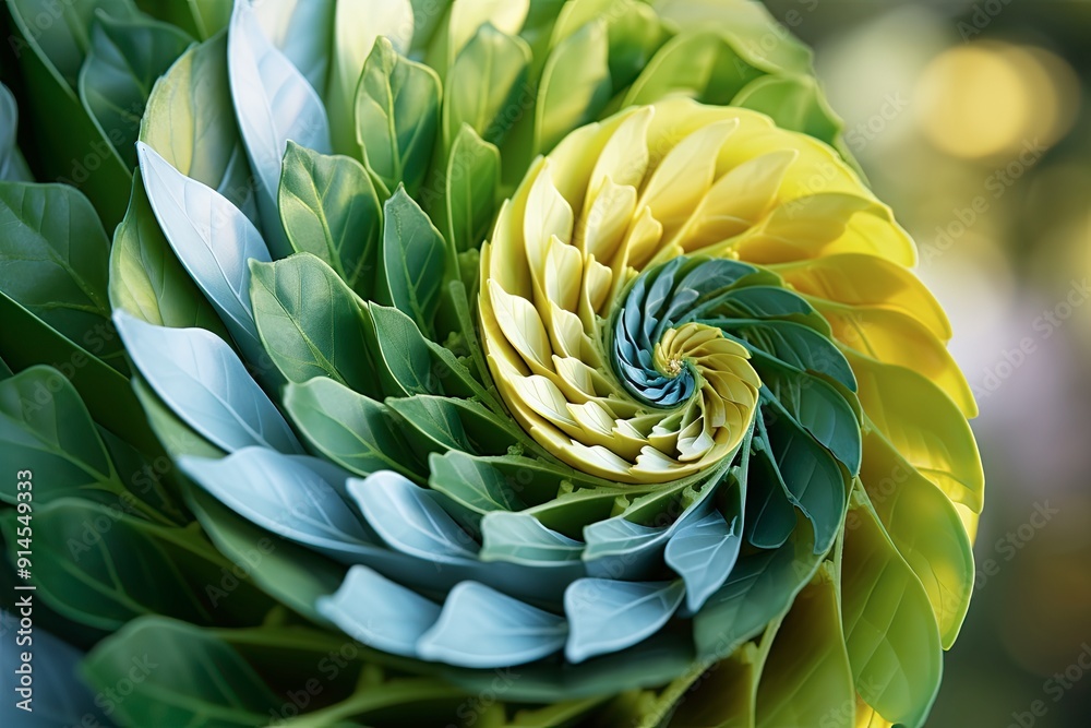 Fibonacci Spiral Background. The natural harmony and mathematical ...
