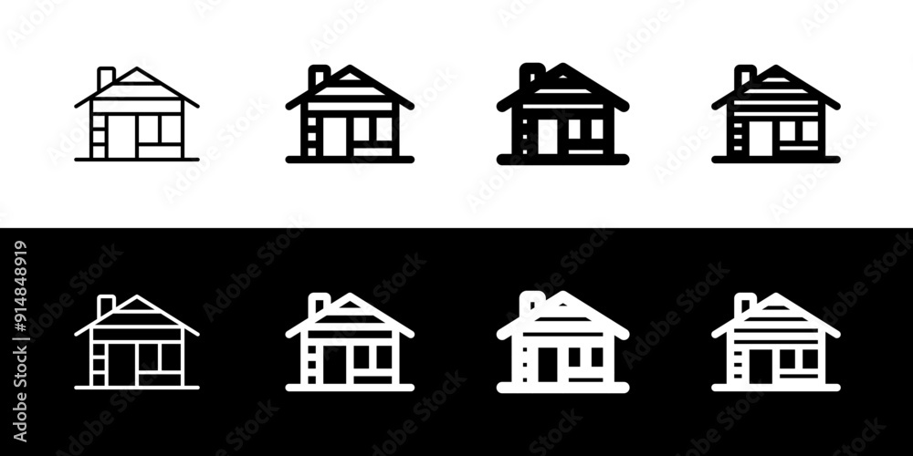 Editable cabin vector icon. Part of a big icon set family. Perfect for ...
