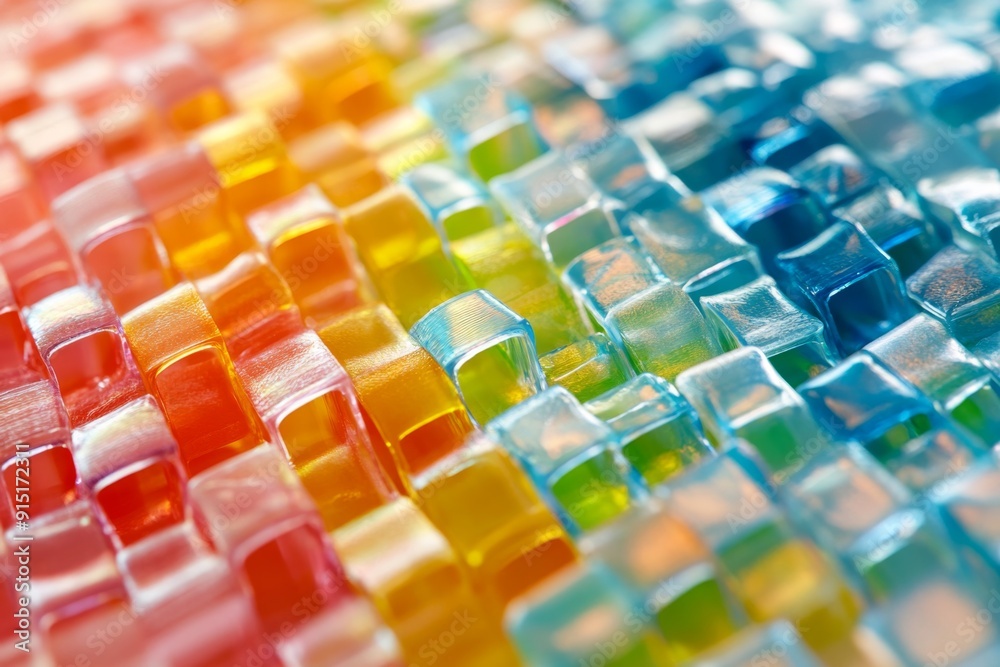 Detailed view of block copolymer synthesis process, showcasing ...