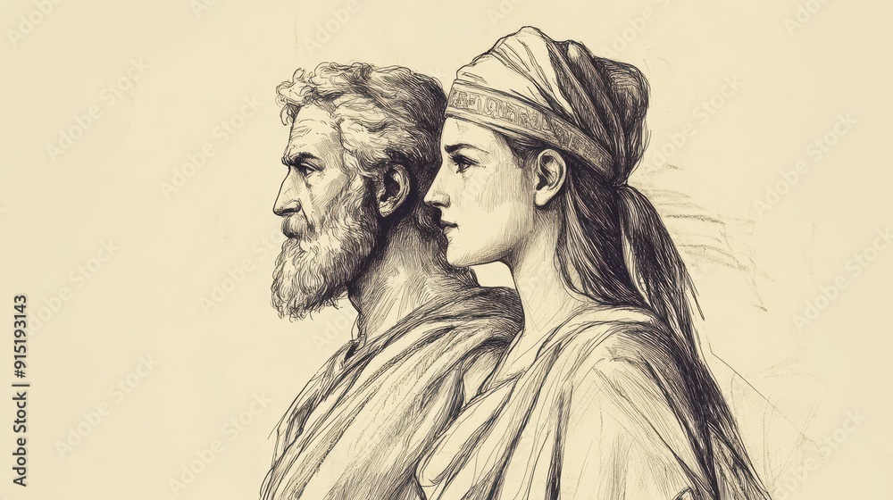 Biblical Illustration of Judges: The Song of Deborah and Barak ...