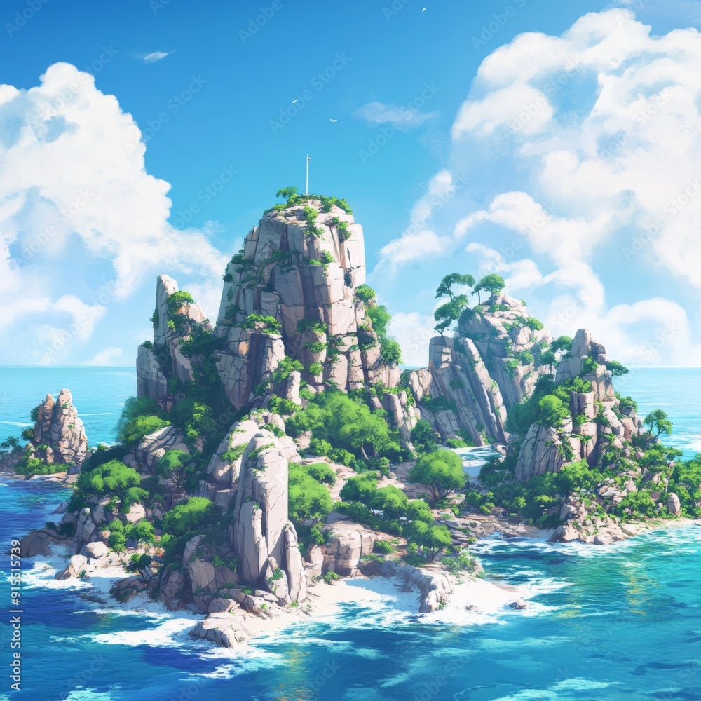 Mysterious Anime-Style Adventure Archipelago with Untold Stories Hidden ...