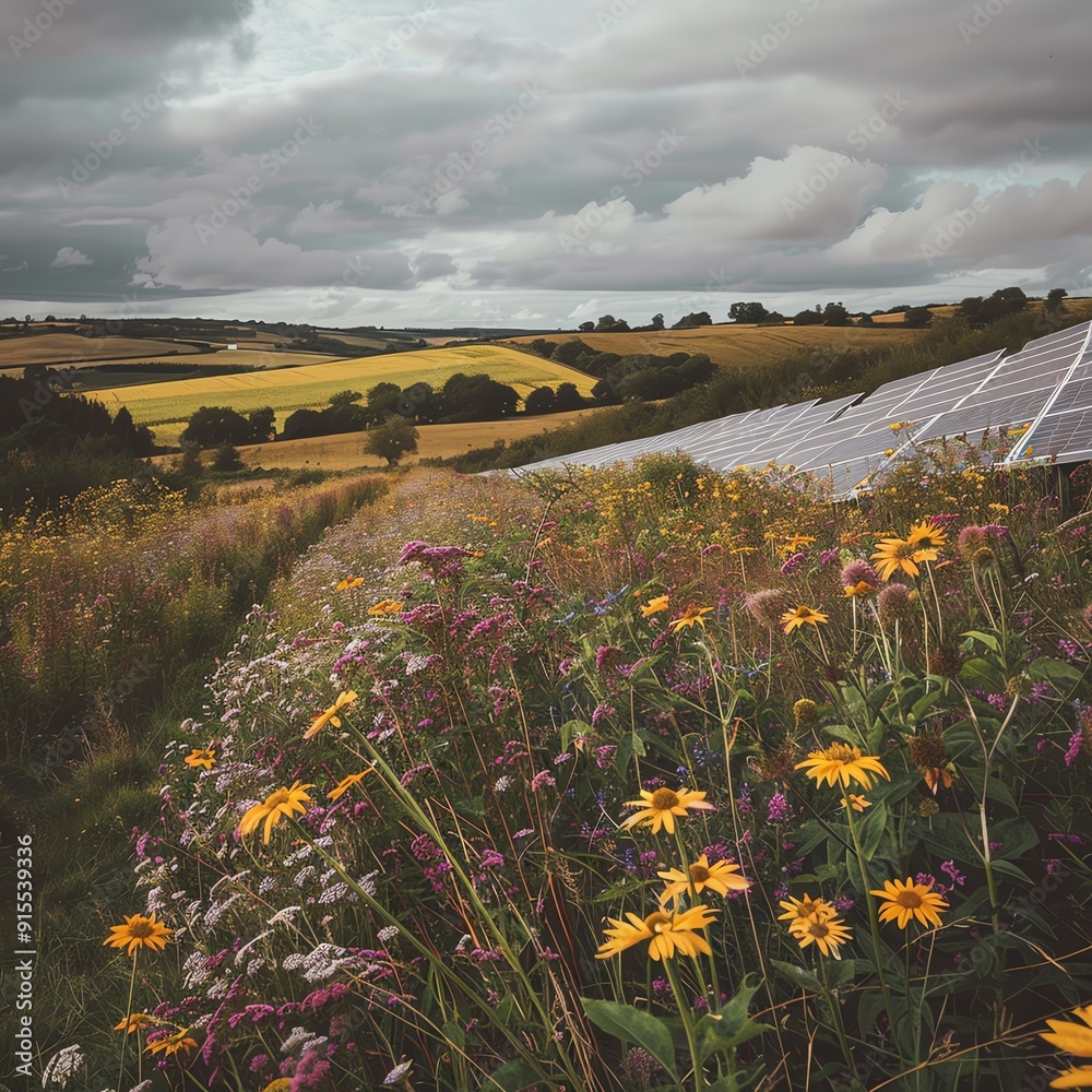 Rewilding projects alongside solar farms to restore natural ecosystems ...