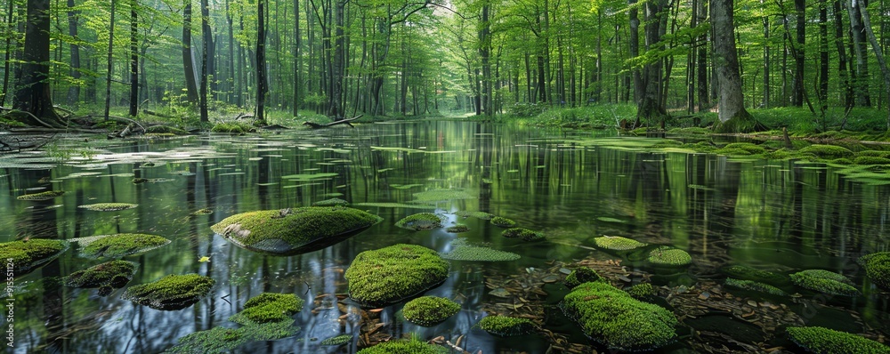 Genetic diversity of aquatic plants in forest wetlands contributing to ...