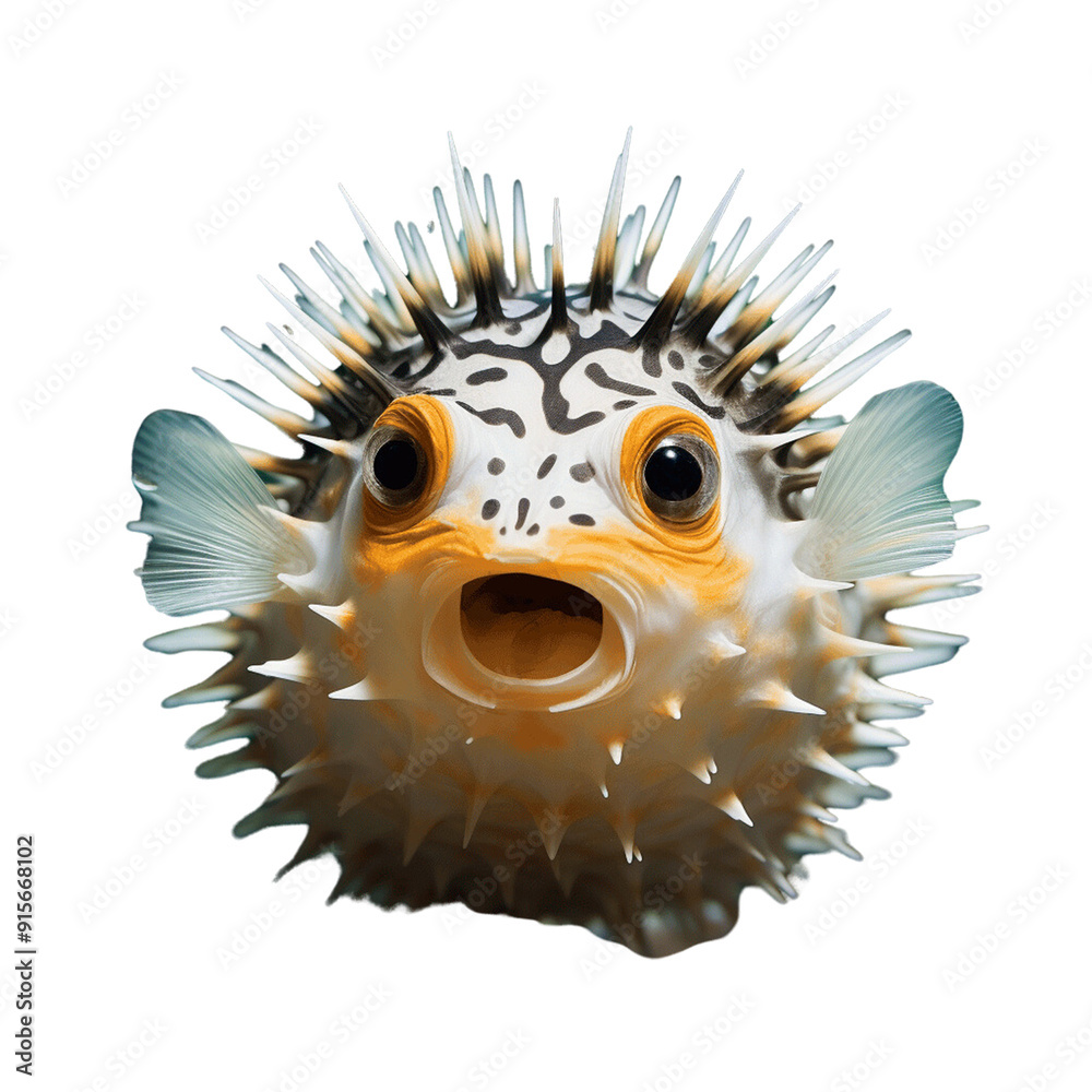 Adorable pufferfish, nature's charming balloon of the sea! Discover its ...