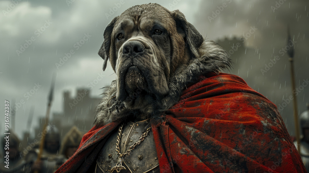 Travel back in time to historical eras where English Mastiffs served as ...