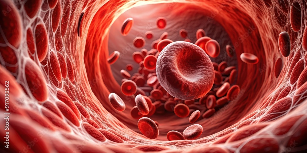 Formation of a blood clot , clotting, coagulation, platelets, fibrin ...
