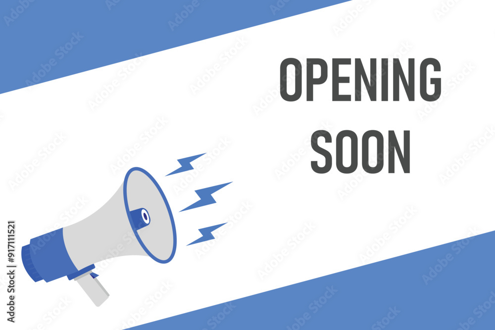 opening soon button, banner, label, template for website. opening soon ...