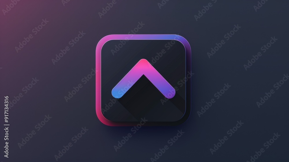 Design an arrow icon for a navigation app. What design features ensure ...