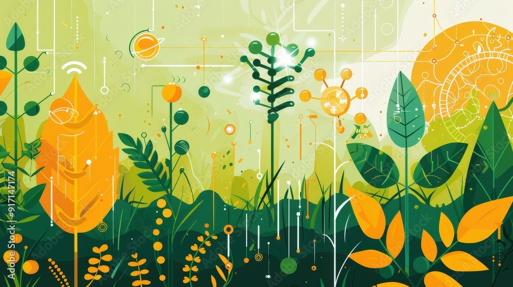 Ilustración de Stock Imagine an infographic that explains the process ...