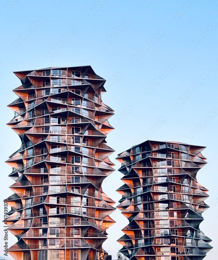 Copenhagen, Denmark: Kaktus Tower architecture details designed by ...