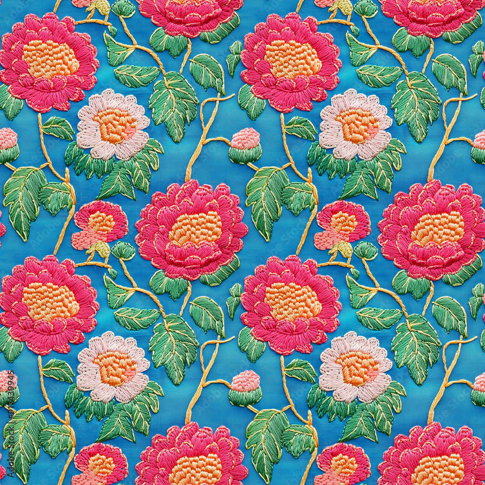 peranakan, seamless pattern, peranakan singapore, culture, heritage ...