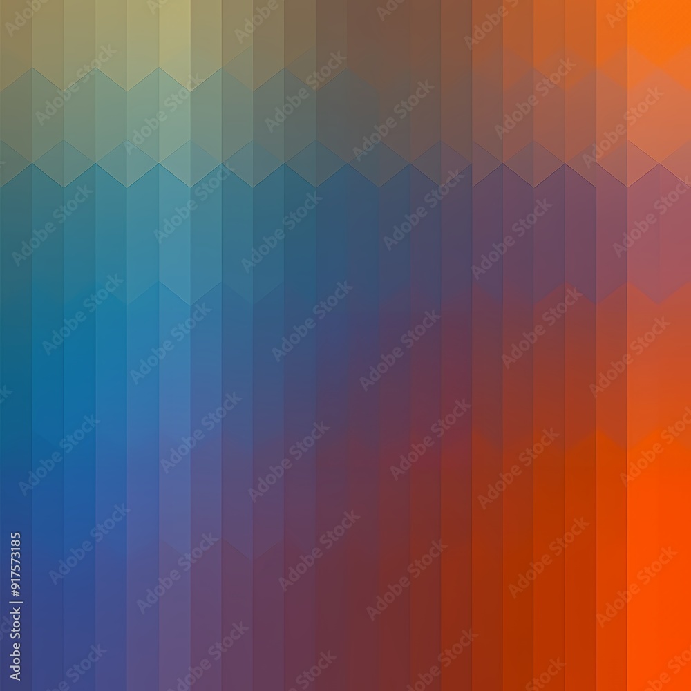 Thermal Vision: Heat Map Abstraction. Pixelated gradient from cool ...