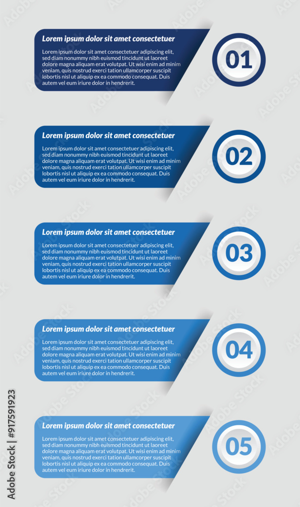 Vector de Stock infographic and comparison template design concept for ...