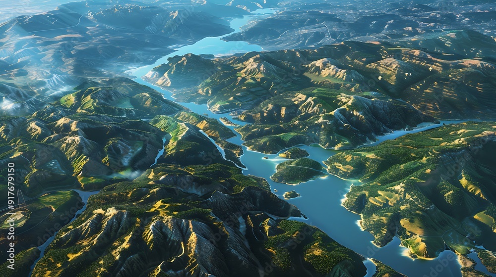 An immersive image capturing Google Earth's community contributions ...