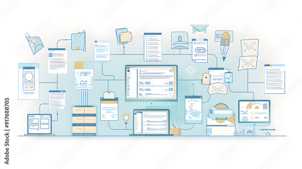 Document Lifecycle Management, Illustrate the complete lifecycle of a ...