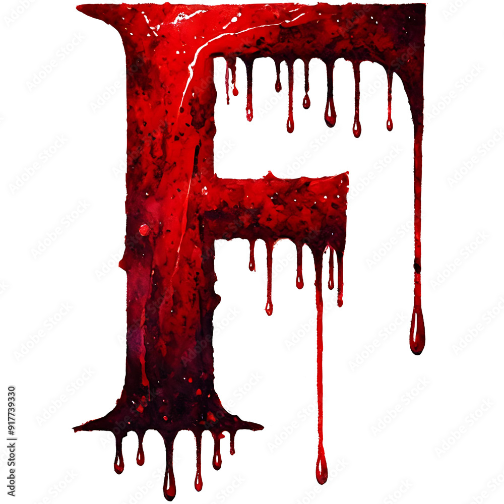 Bloody Alphabets PNG | Halloween Digital Alphabet Set | Horror Font ...