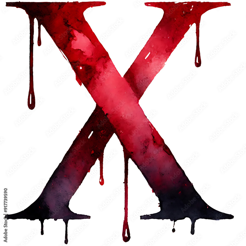 Bloody Alphabets PNG | Halloween Digital Alphabet Set | Horror Font ...