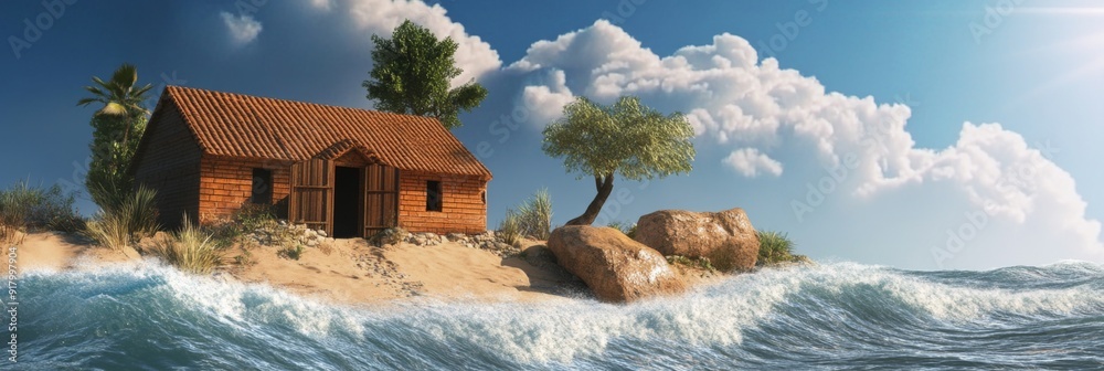 The Parable of the Wise and Foolish Builders - Sand vs. Rock ...