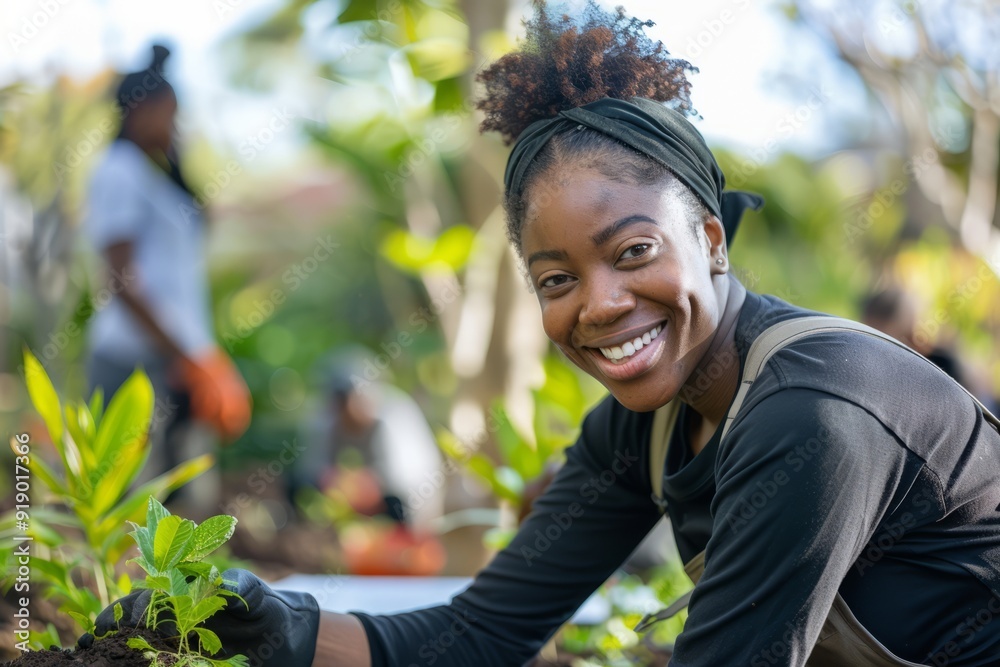Professional Photography of an employee volunteering in the community ...