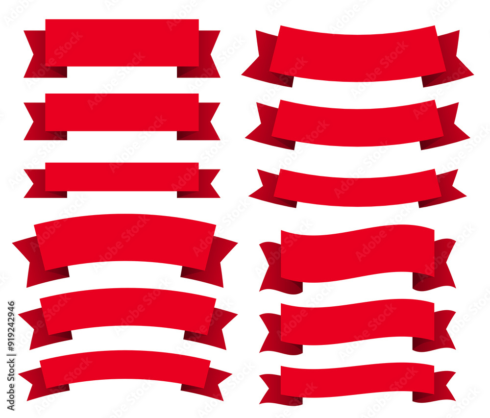 Red flags on a transparent background. Vector PNG images. Clipart with ...